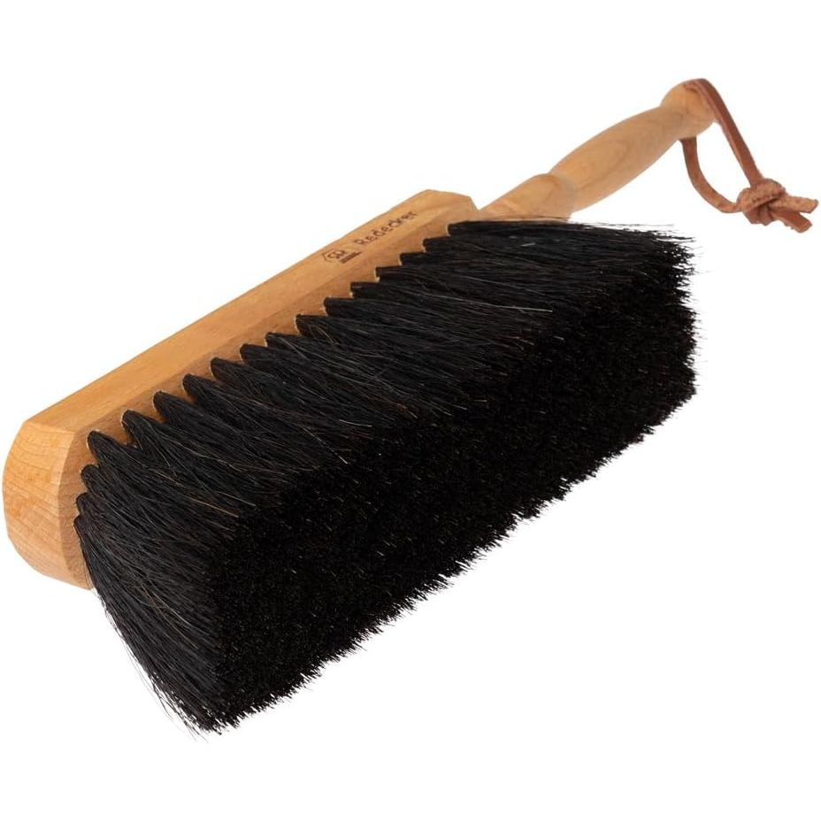 Redecker Horsehair Hand Brush Delta with Oiled Beechwood Handle ...