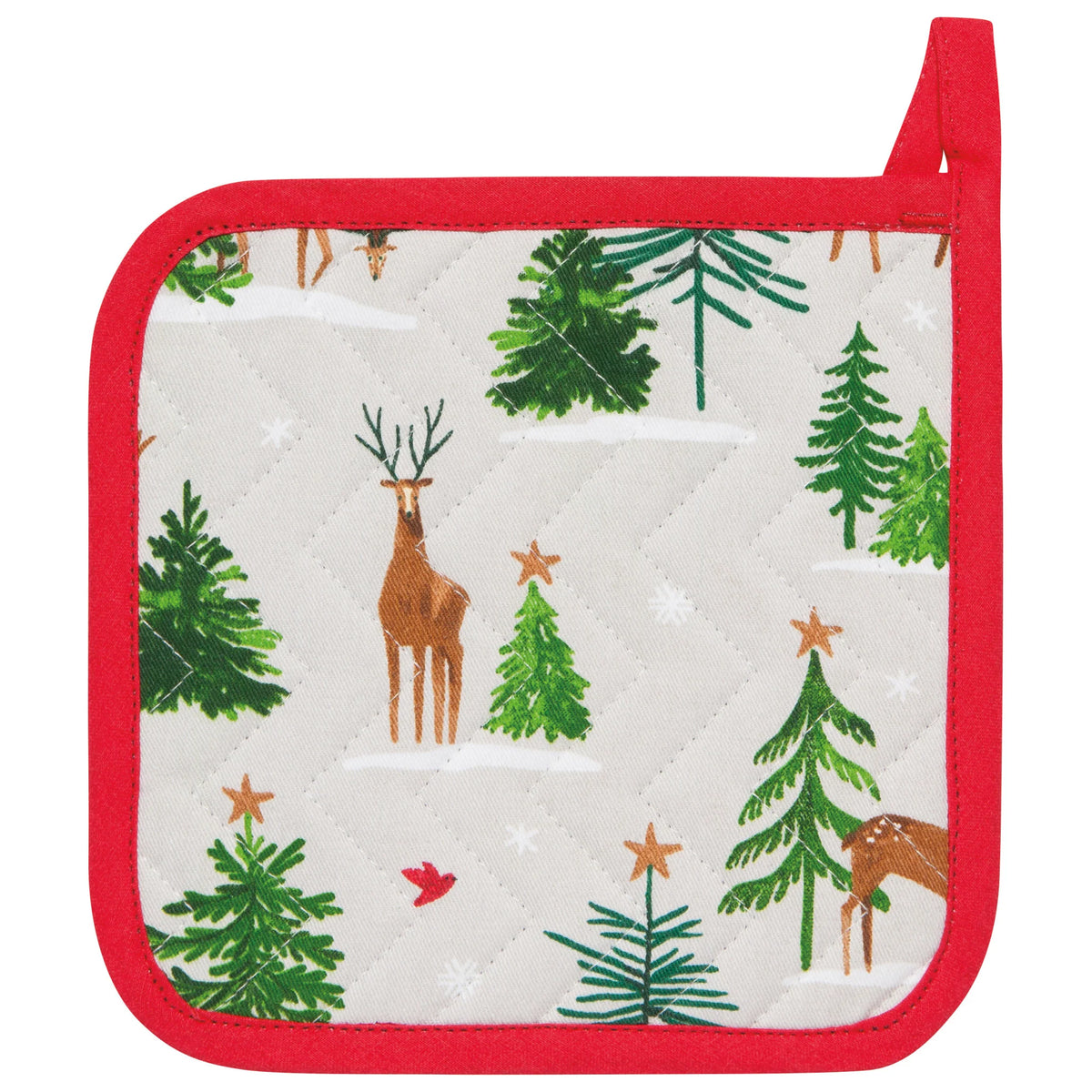 Santa's Reindeer Chef Potholder – Tarzianwestforhousewares