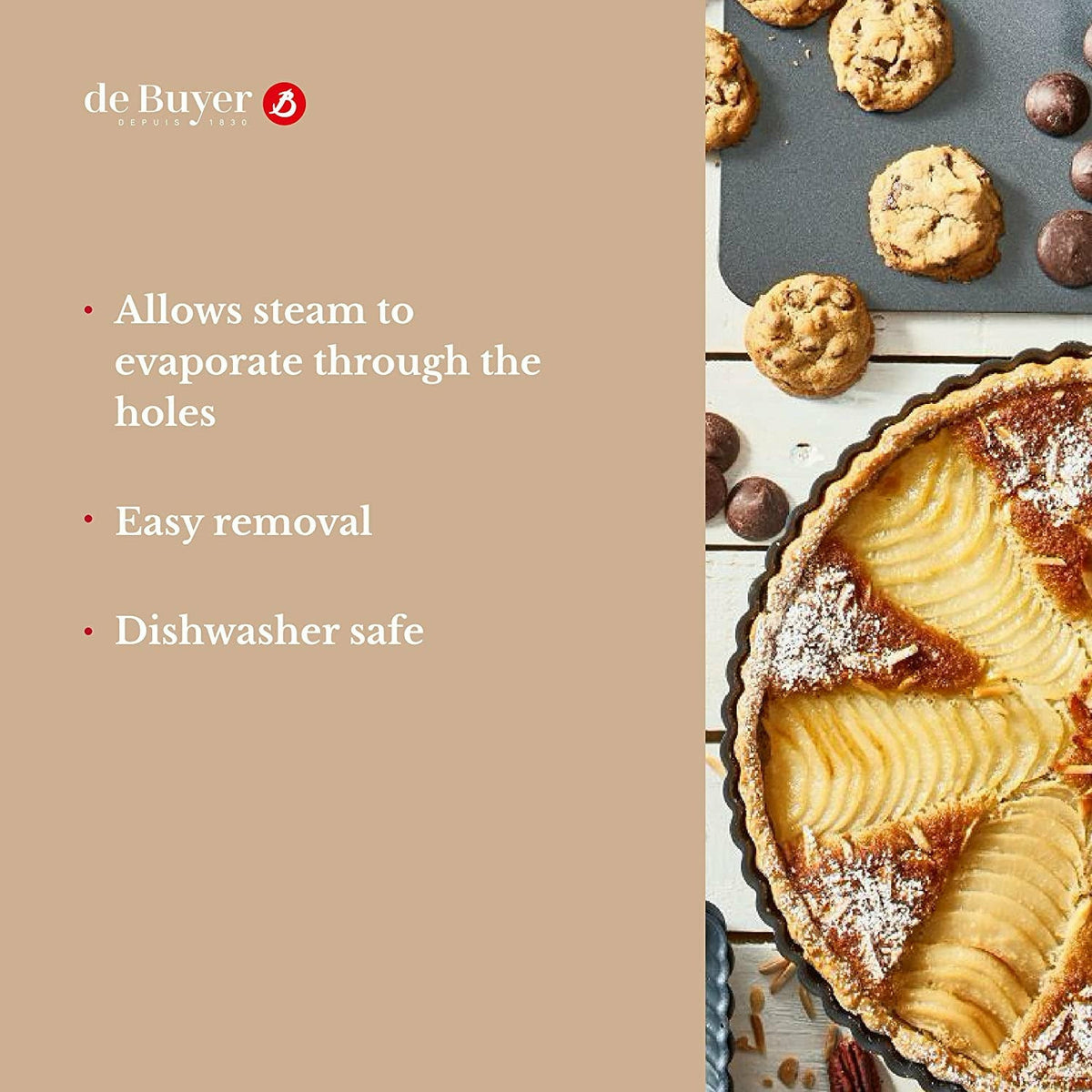 Rectangular Perforated Tart Ring 10”x3” – Tarzianwestforhousewares